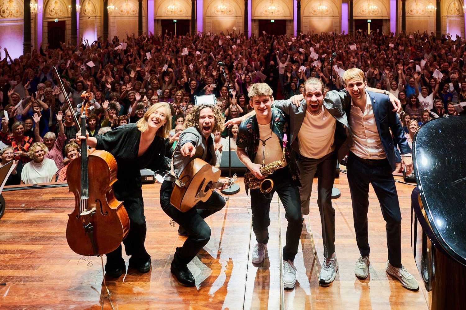 In beeld: Popup Choir - Concertgebouw - Nederlands